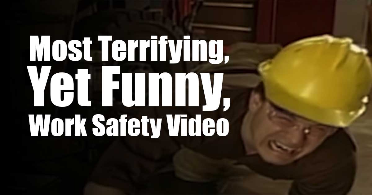 Most Terrifying, Yet Funny, Work Safety Video | Melvin Maya